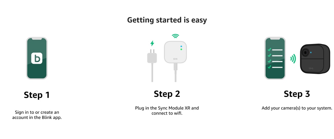 Blink Outdoor 4 XR-Wireless Security Camera System with 6-Cameras and Mini 2 Wired Camera, Black ...